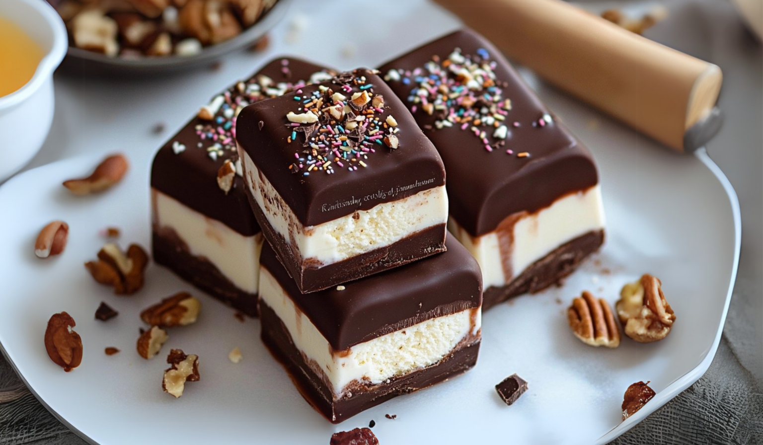 Covered Ice Cream Bars - Lidia Recipes
