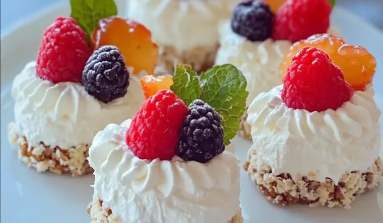 Easy and Elegant No-Bake Whipped Cream Mini Cakes: A Delightful Dessert ...