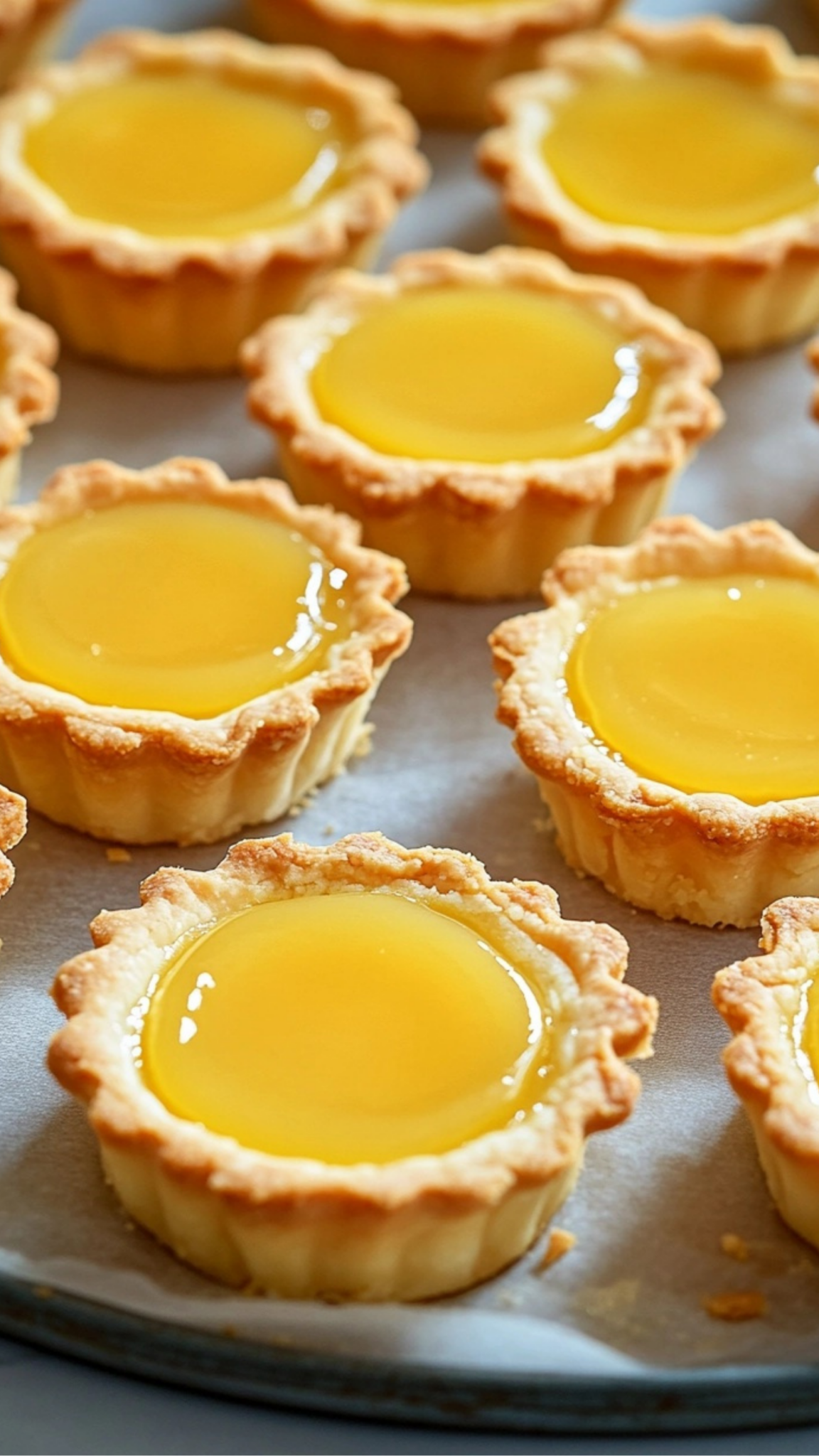 Lemon Curd Tartlets - Lidia Recipes