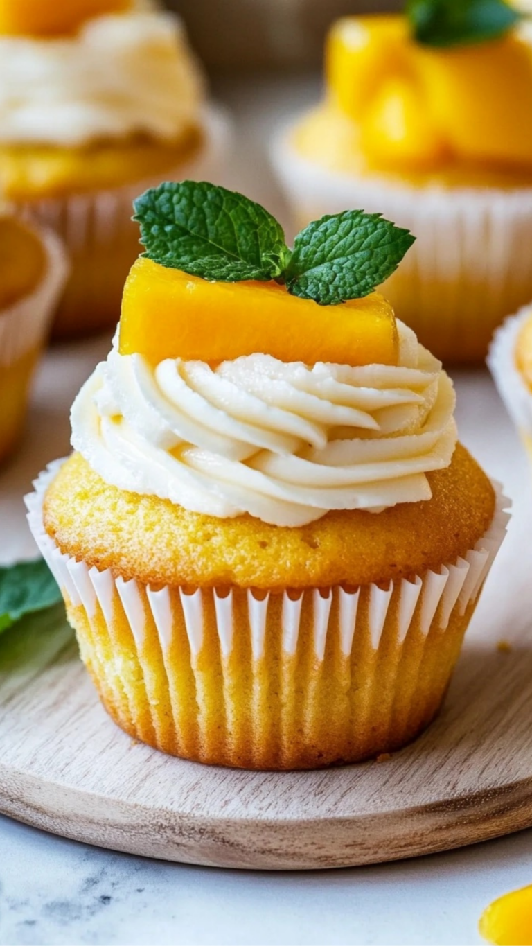 Mango Cupcakes - Lidia Recipes