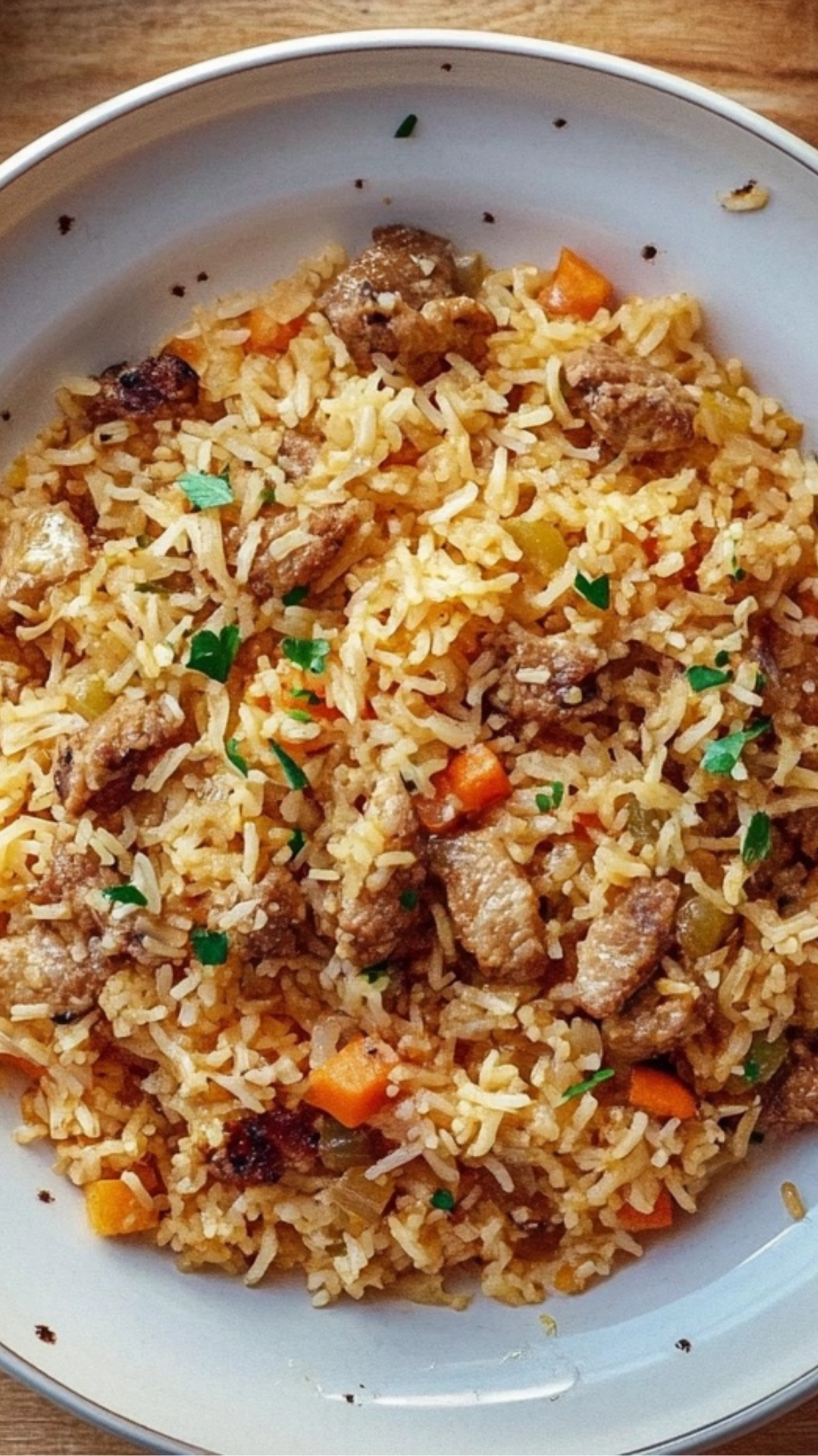 Plov: A Traditional Uzbek Rice Dish with Hearty Beef - Lidia Recipes