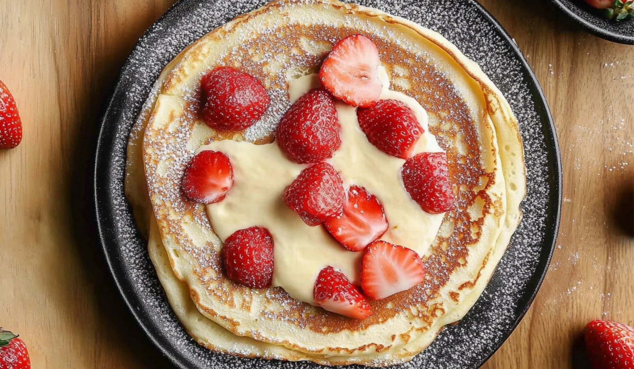 Strawberry Crepes - Lidia Recipes