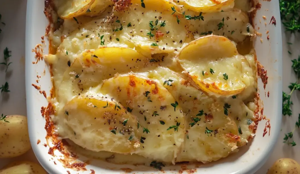 Cheesy Scalloped Potatoes - Lidia Recipes