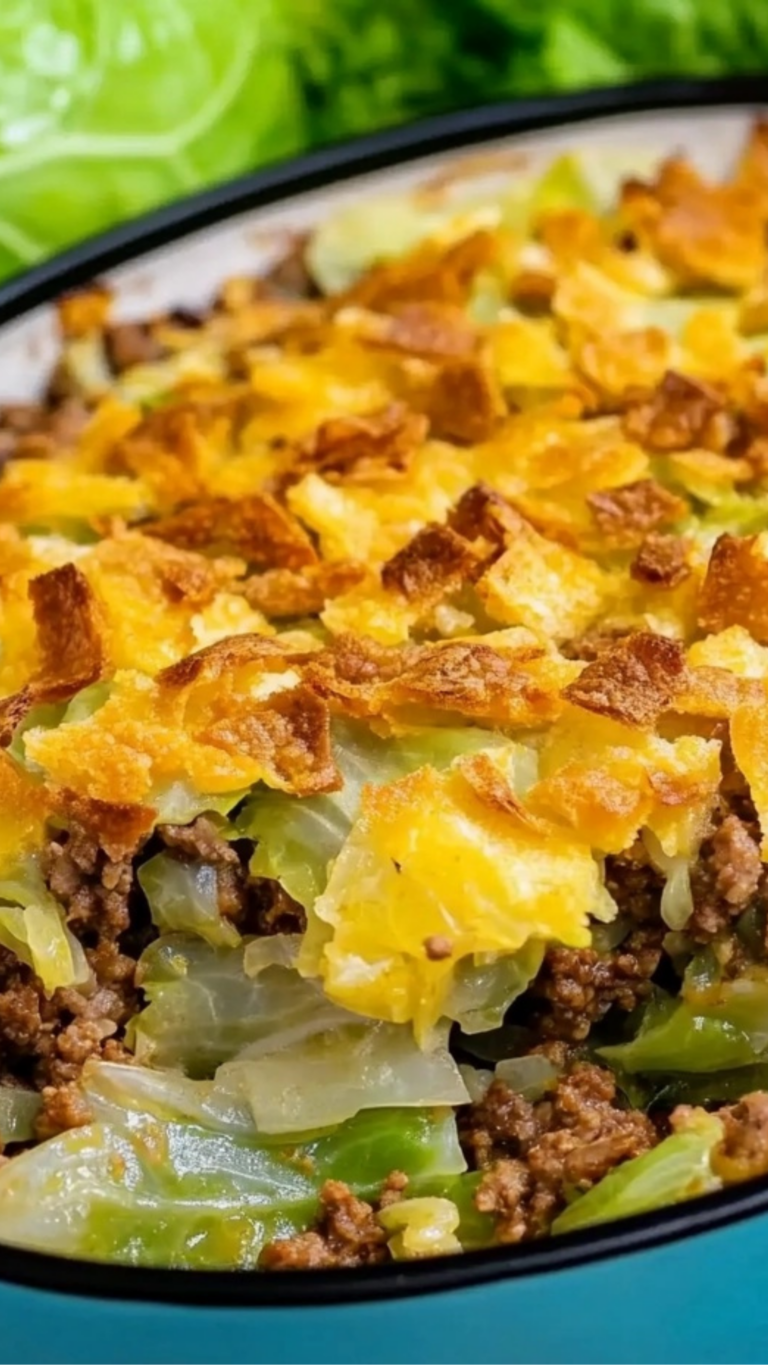 Cabbage Ground Beef Casserole: A Hearty, Creamy, and Comforting Dish ...