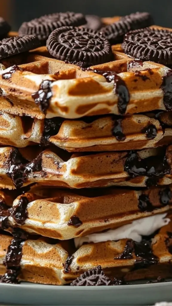 Oreo Waffles: The Ultimate Breakfast Treat - Lidia Recipes