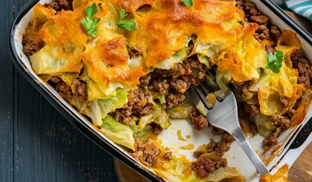 Cabbage Ground Beef Casserole: A Hearty, Creamy, and Comforting Dish ...