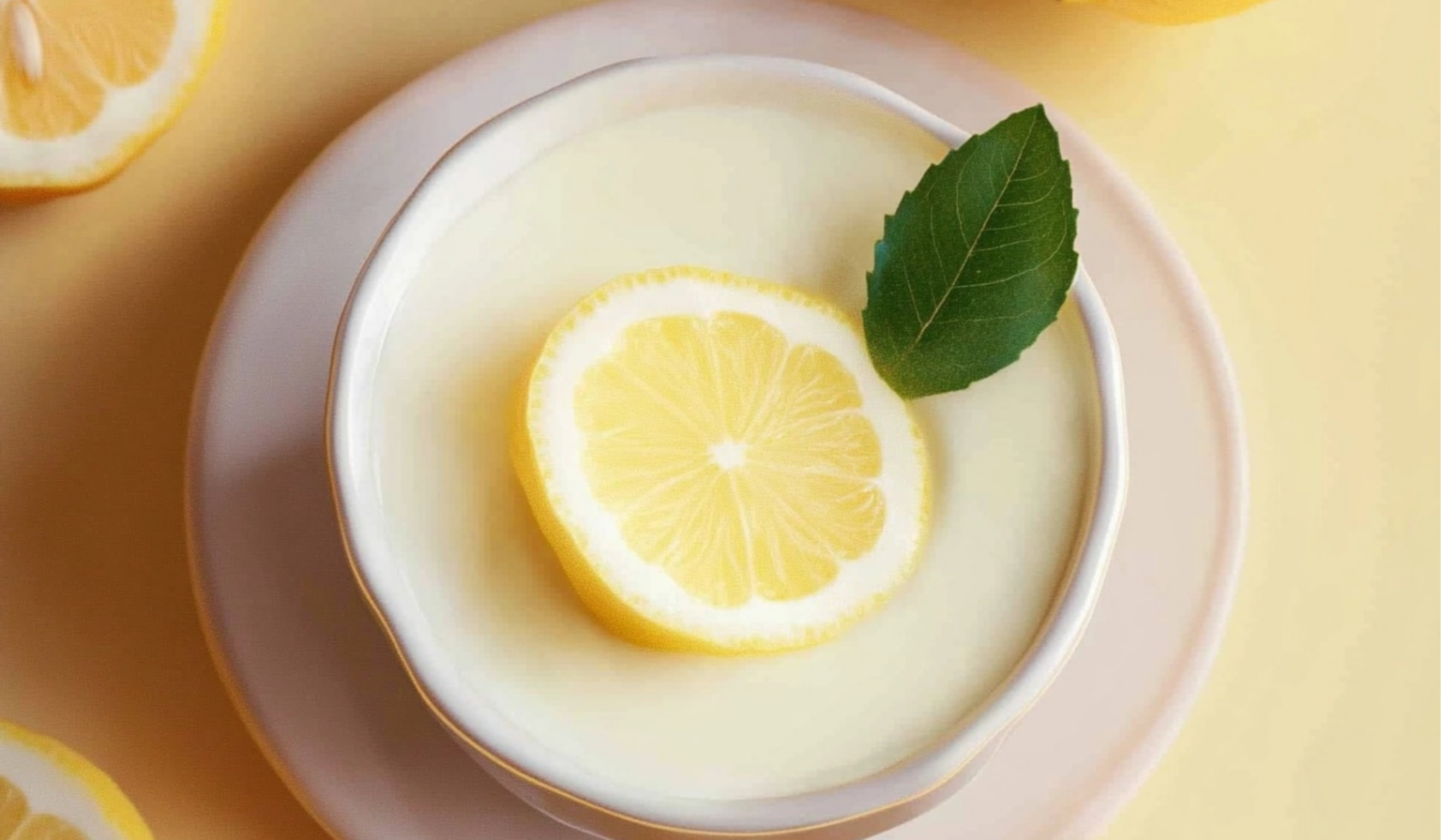 Lemon Possets in Lemon Shells: A Refreshing and Elegant Dessert - Lidia ...