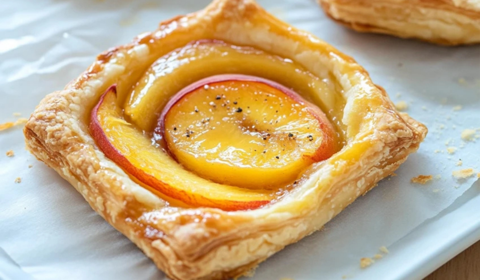 Mastering the Art of Peach Puff Pastry Tarts: A Perfect Beginner’s ...