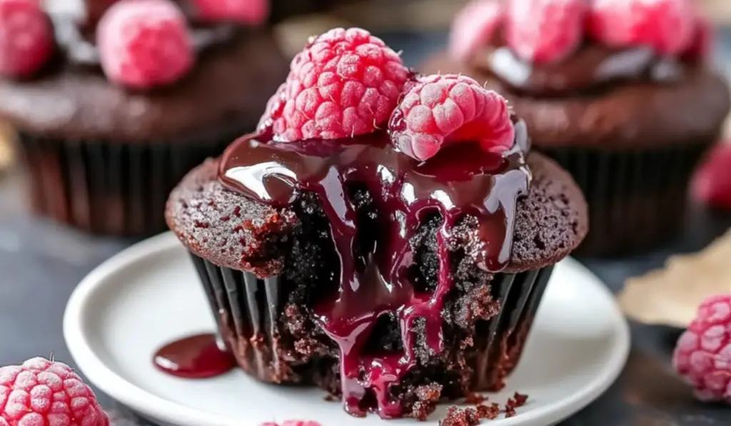 Decadent Raspberry Chocolate Lava Cupcakes: A Beginner-Friendly Recipe ...