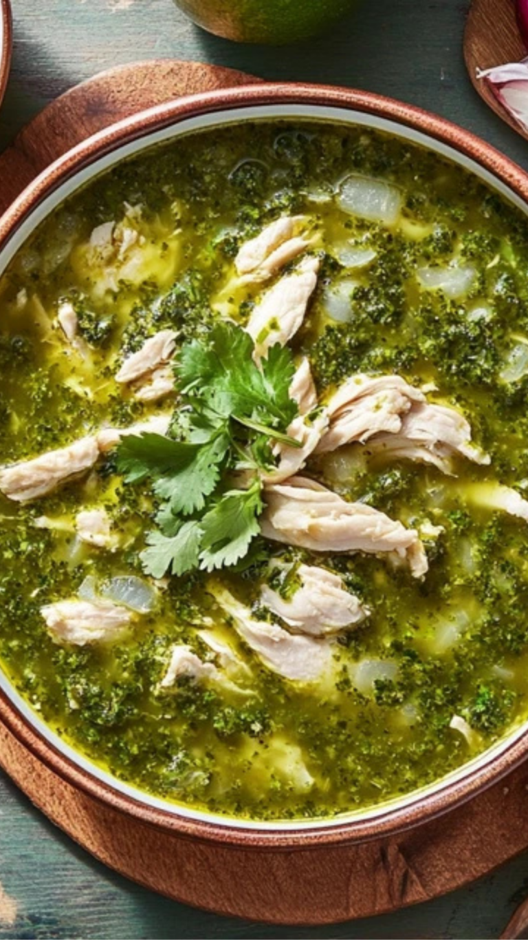 Chicken Pozole Verde with Cilantro Chimichurri: A Beginner’s Guide to a ...