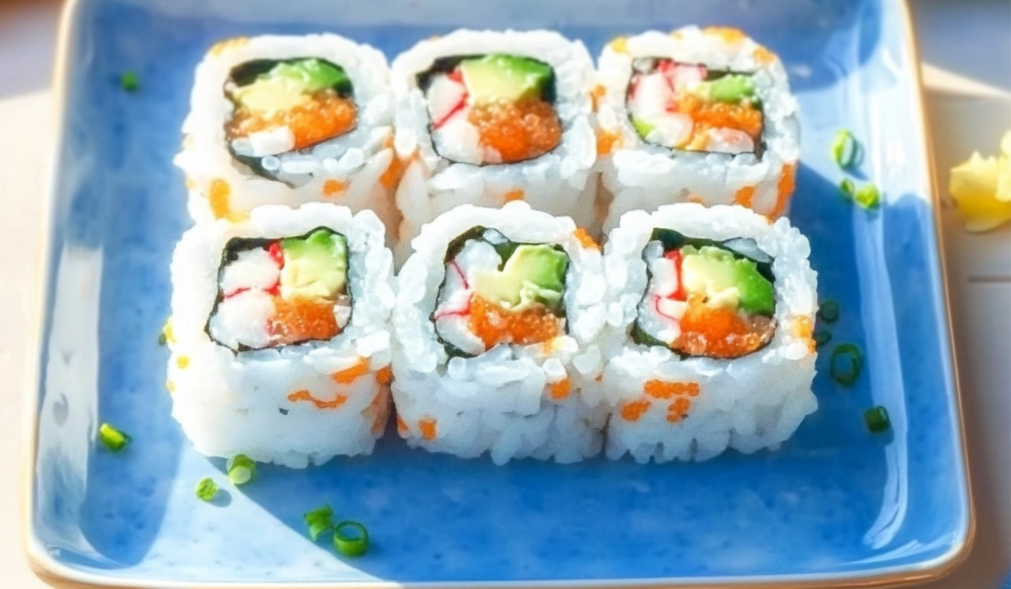 California Roll Sushi Recipe - Lidia Recipes