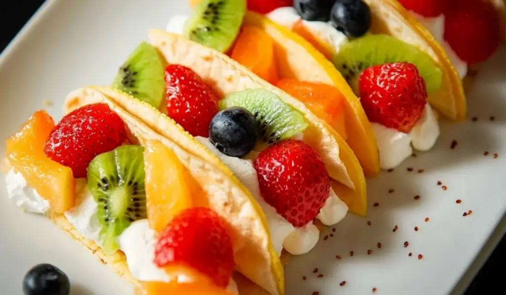 Fruit Tacos: A Fun and Easy Dessert for Beginners - Lidia Recipes