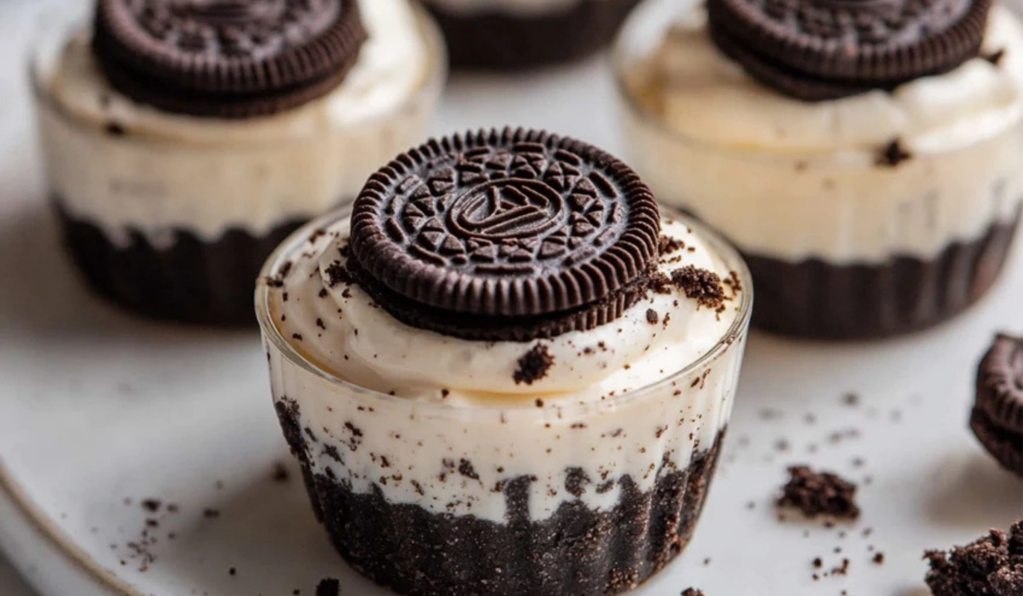 Oreo No-Bake Cheesecake Cups: A Simple Yet Indulgent Dessert for ...