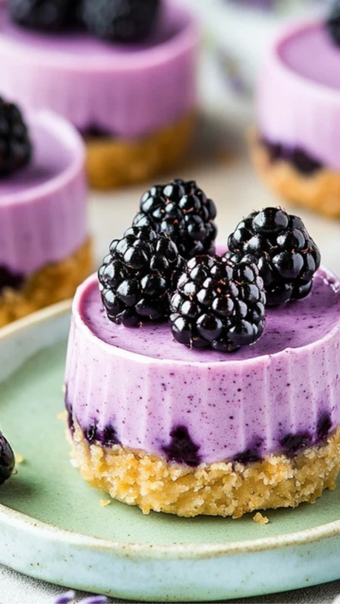 Mini Blackberry Lavender Cheesecakes: A Beginner’s Guide to a Gourmet ...
