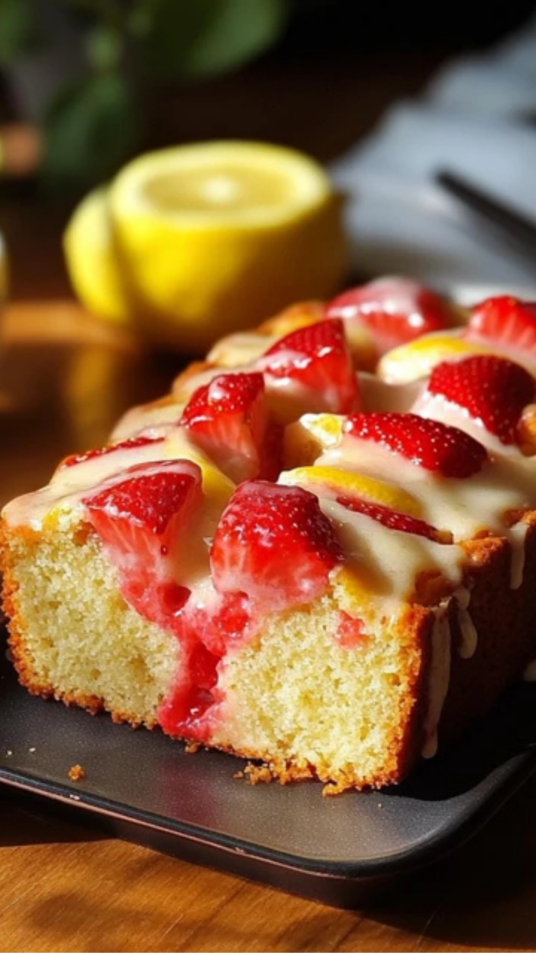 Sun-Kissed Strawberry Lemon Loaf: A Perfect Summer Delight for Beginner ...