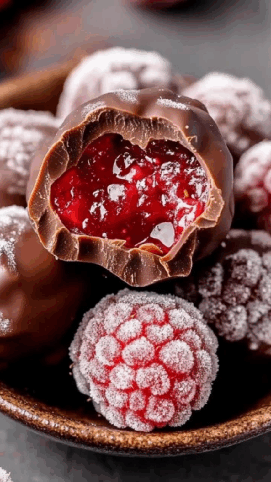 Chocolate-Covered Frozen Raspberries: A Healthy Sweet Treat You’ll ...