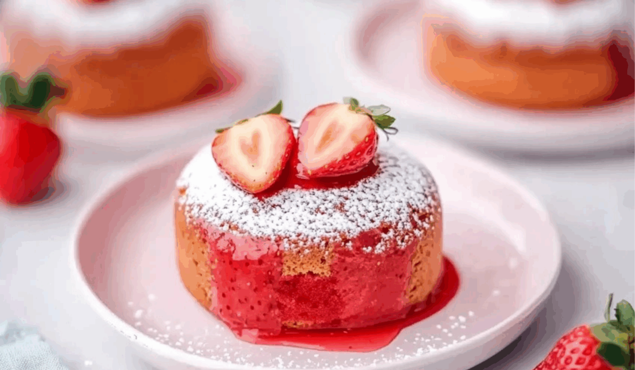 Strawberry Lava Cakes with Strawberry Curd: A Delectable Dessert for ...