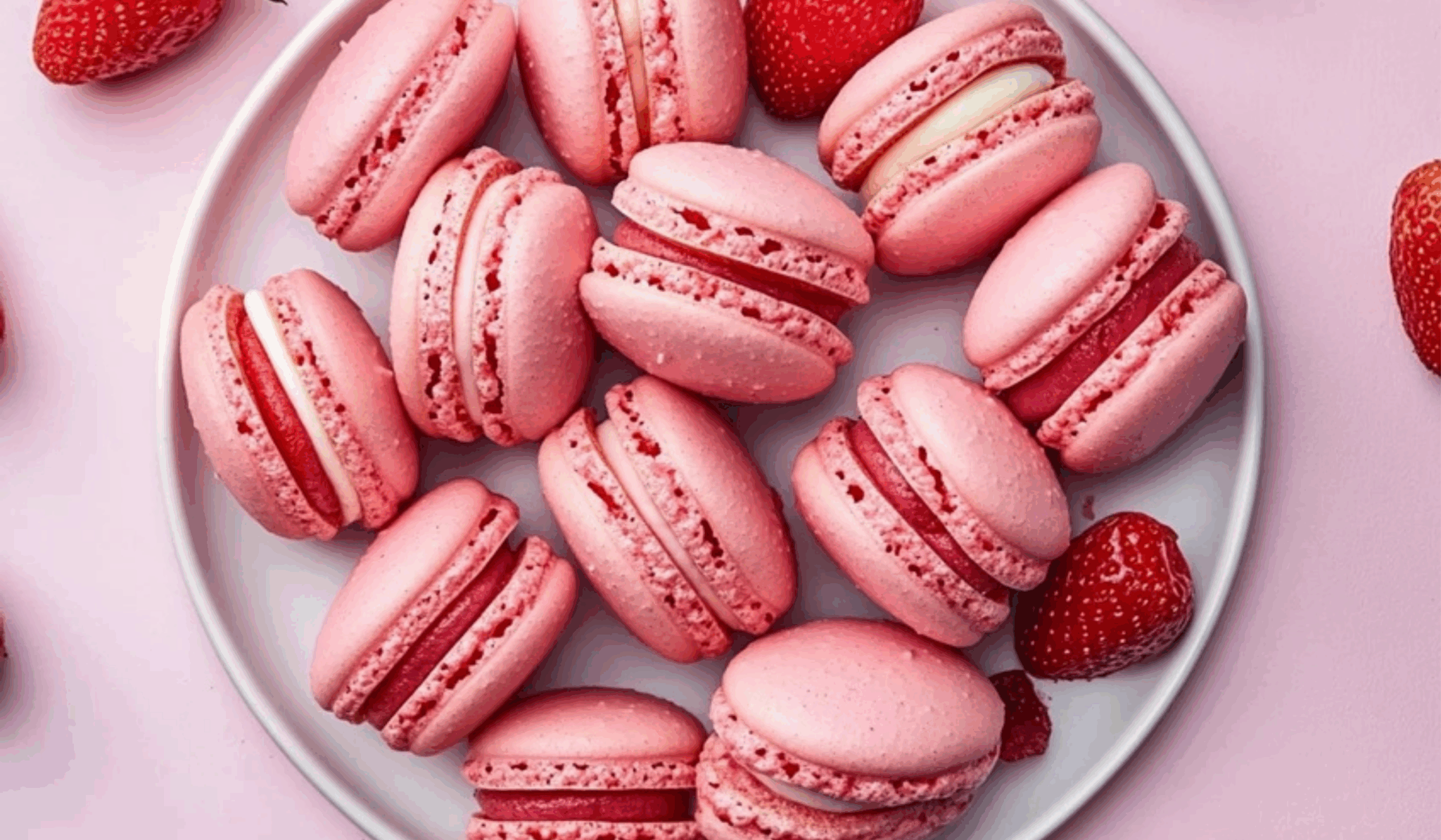 Strawberry Macaron Shells: The Ultimate Beginner-Friendly Guide - Lidia Recipes