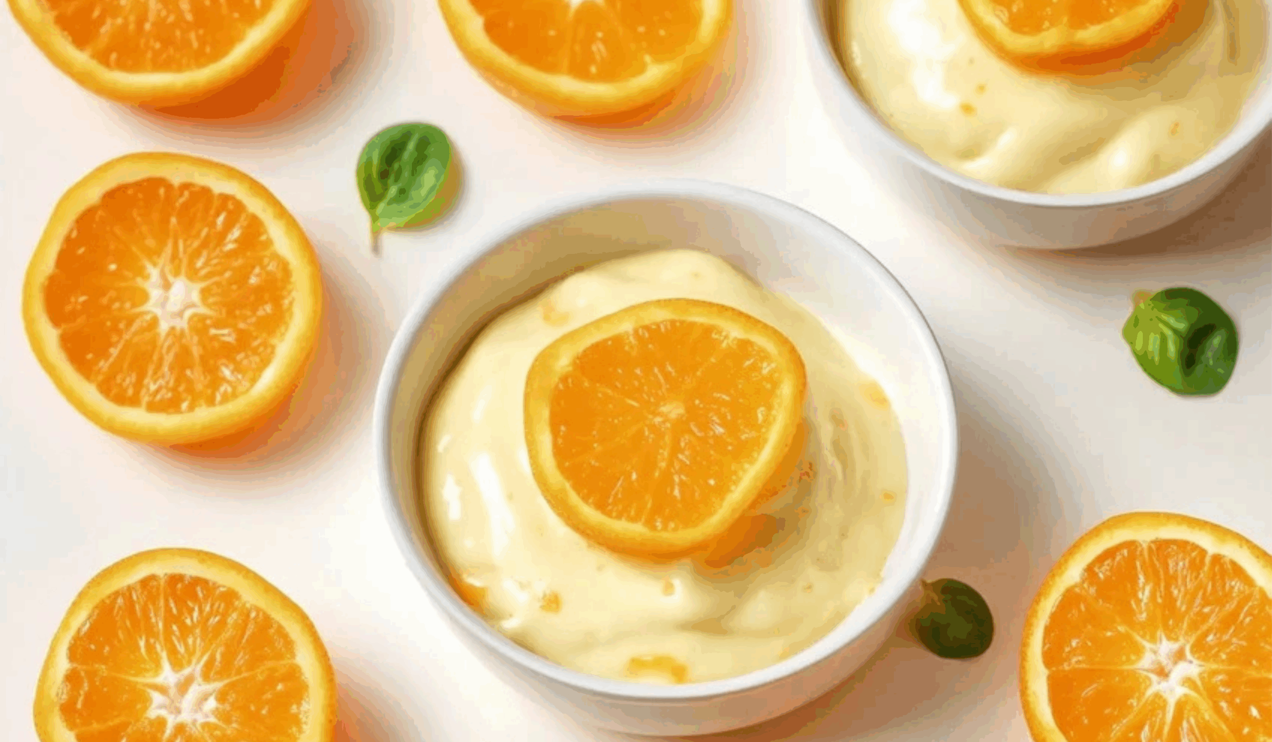 Sun-Kissed Delight: Cold Orange Custard Recipe - Lidia Recipes