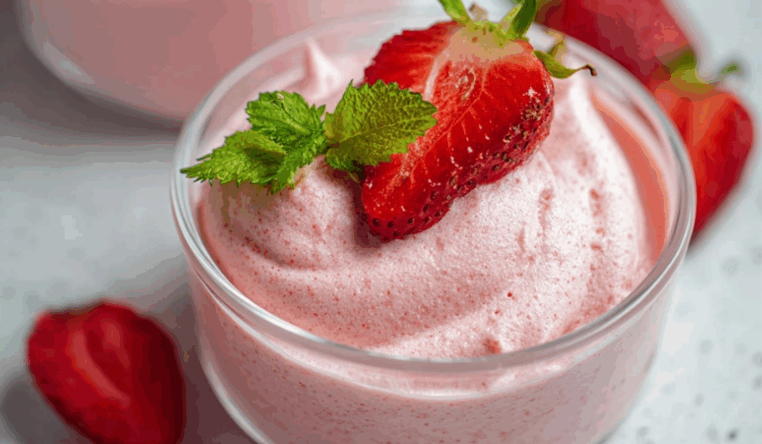 Light and Fluffy Aquafaba Strawberry Mousse – A Vegan Dessert Delight ...