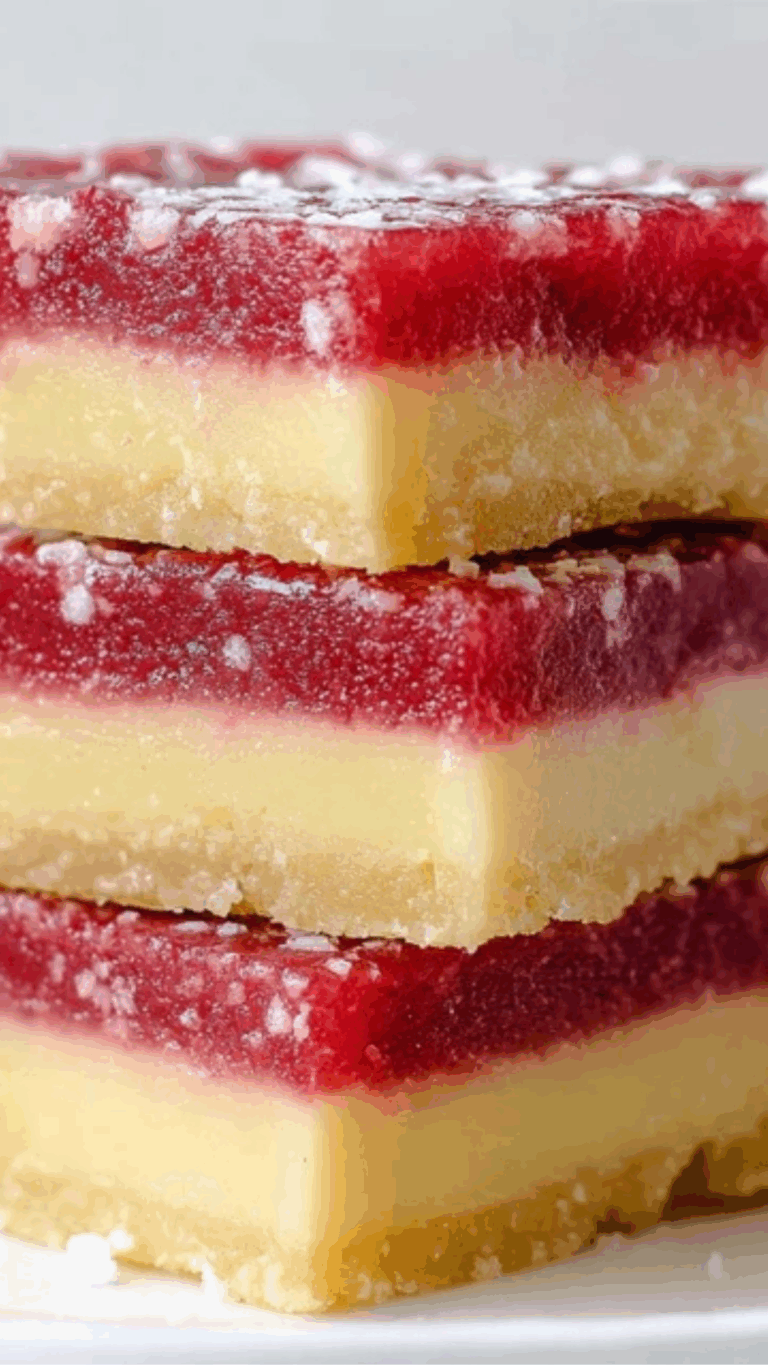 Lemon Raspberry Bars: A Zesty, Berry-Filled Treat Perfect for Any ...