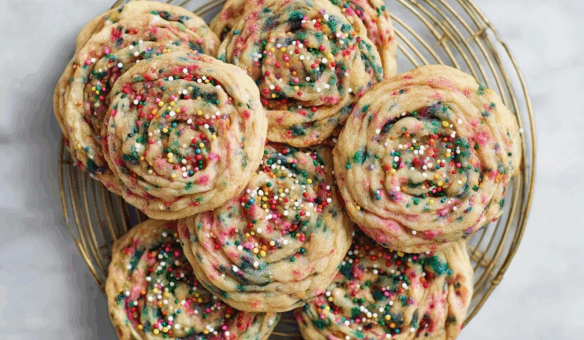 Funfetti Pan-Banging Cookies: Crispy, Chewy, and Full of Color - Lidia ...